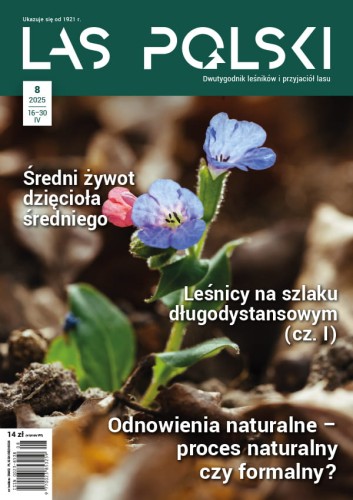 Las Polski nr 08/2025 r. (1904) - Rocznik 2025 - Sklep Myśliwski Oikos