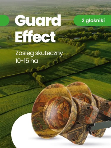 Guard Effect - dwugłośnikowy odstraszacz zwierzyny - Odstraszacze ...